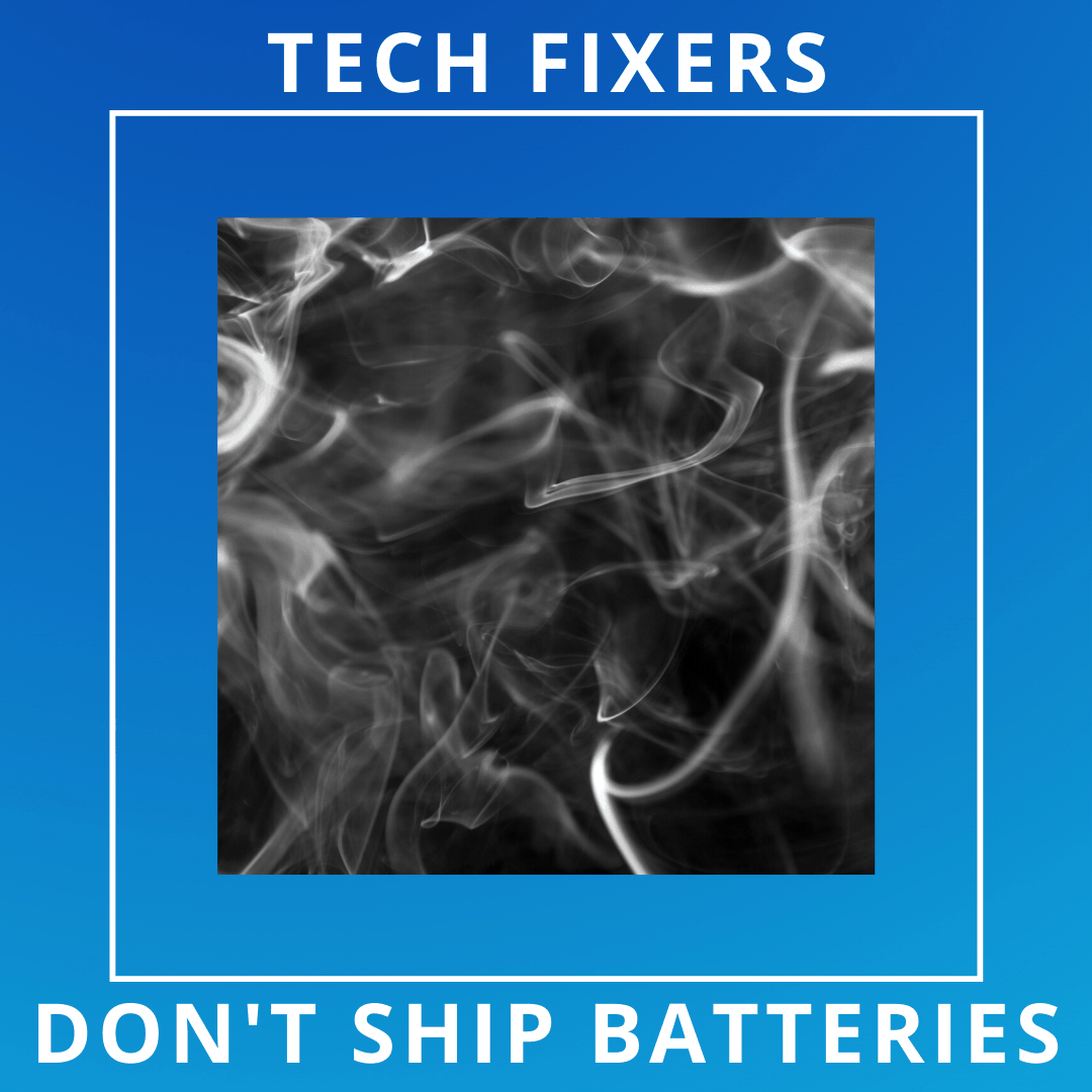 Why they don't let lithium batteries on airplanes. - Tech Fixers